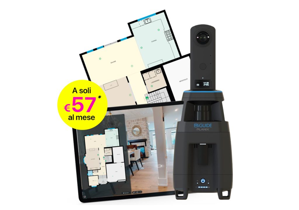 iGUIDE: Laser Scanner per rilievi interni ed esterni in 2D e 3D